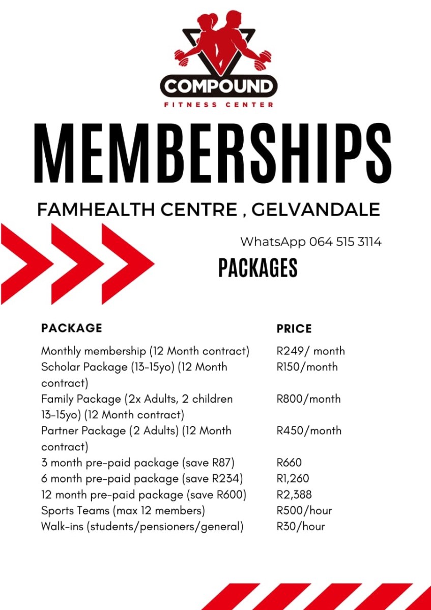 Compound Fitness Centre – Famhealth Medipark